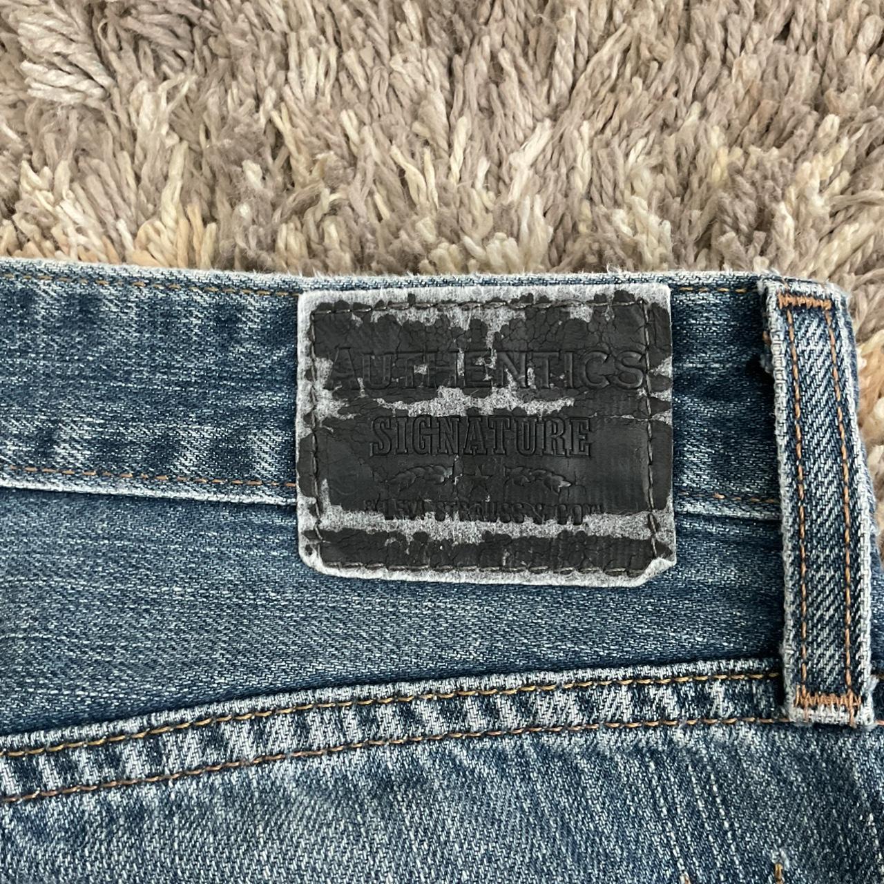 Baggy Authentics Signature jeans Size 38x32 Leg... | Depop