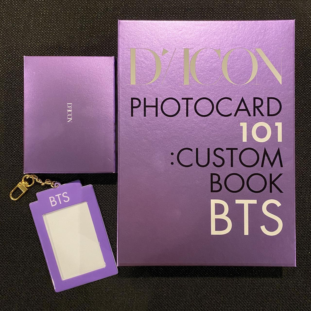 BTS DICON photocard 101 custom book official binder... | Depop