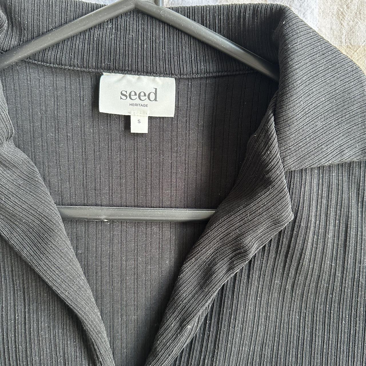 Seed polo top worn once - Depop
