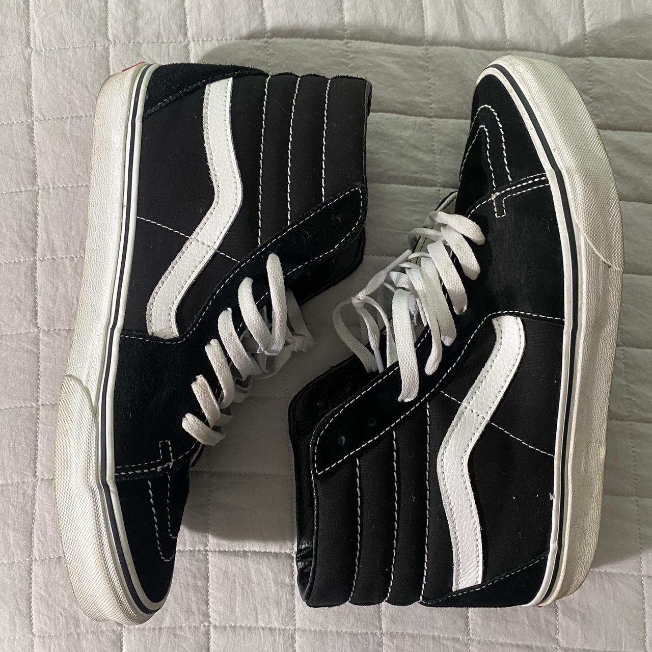 Vans Classic High Tops has some wear to them, pretty... - Depop