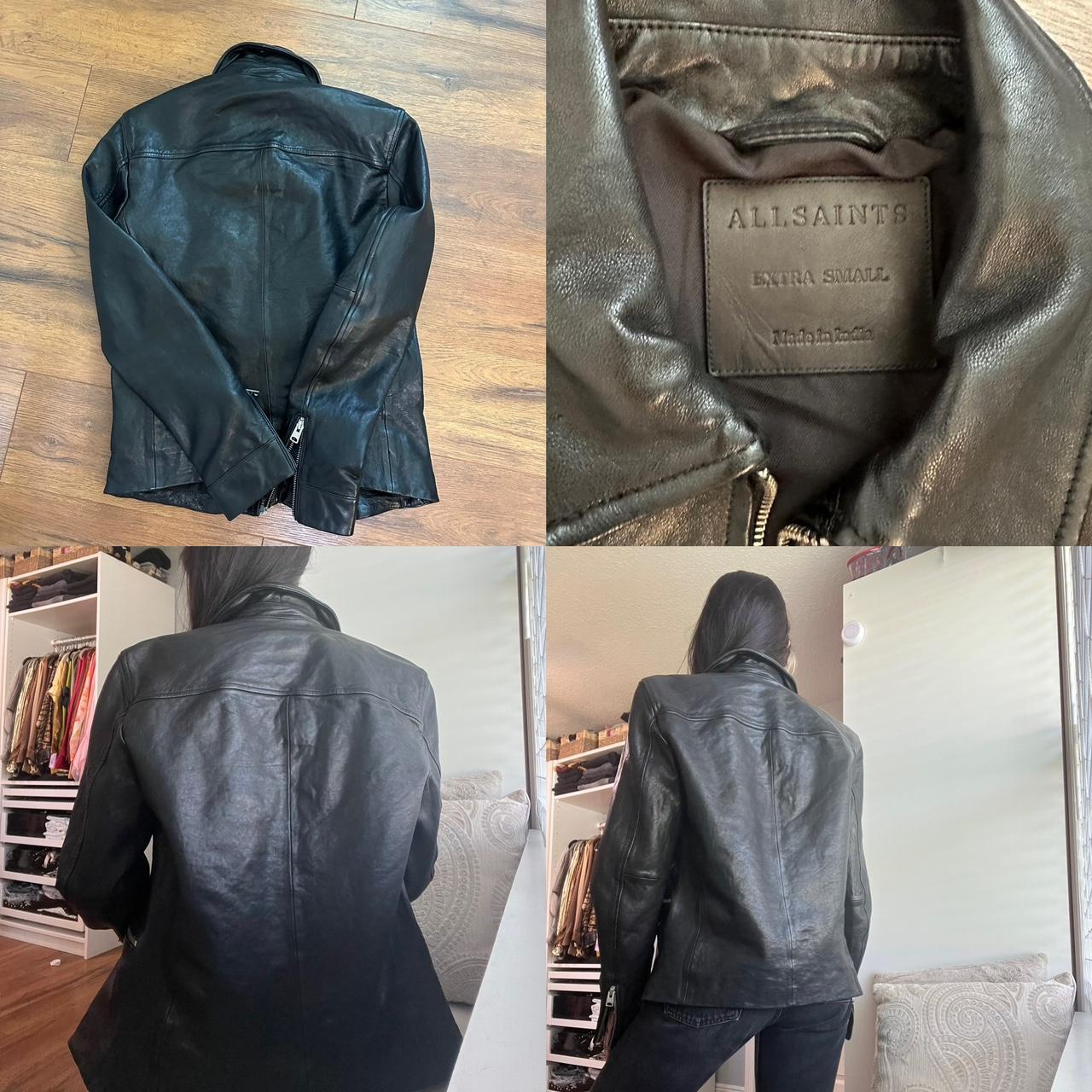Andy Biersack AllSaints leather jacket. Mens XS.... - Depop