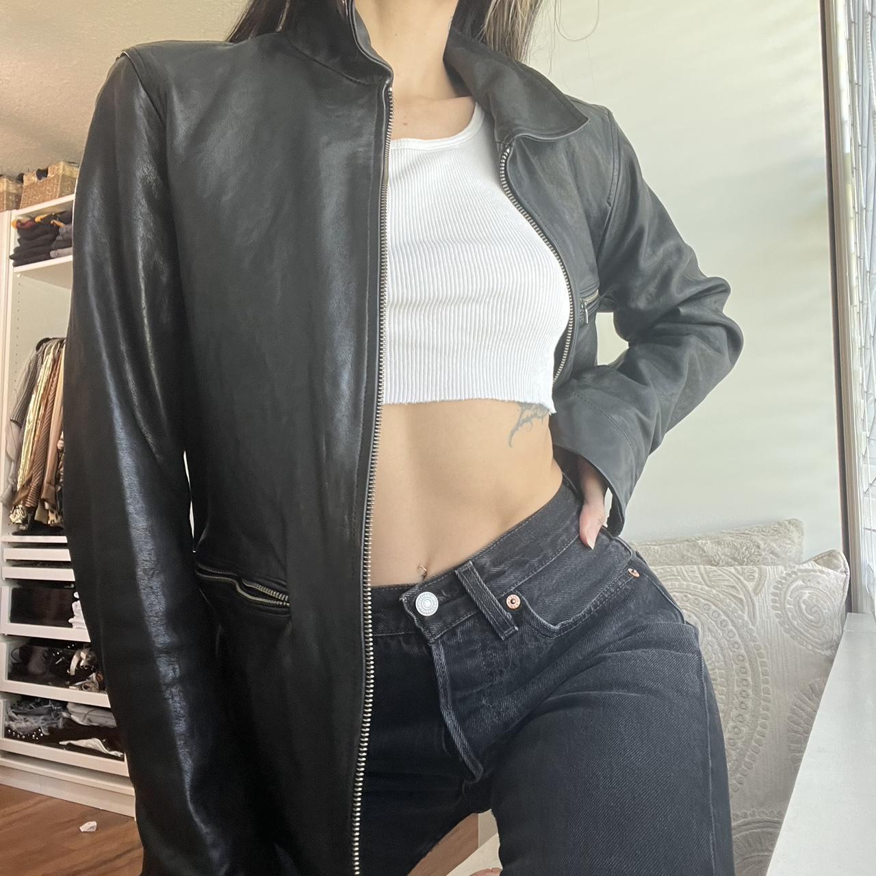 Andy Biersack AllSaints leather jacket. Mens XS.... - Depop