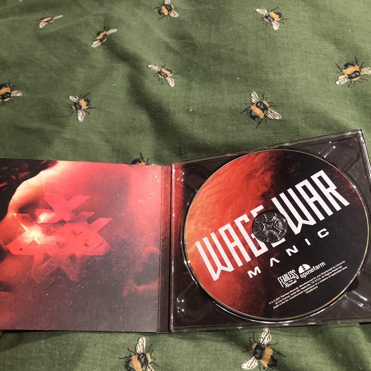 Wage war manic cd great condition only played a few... - Depop