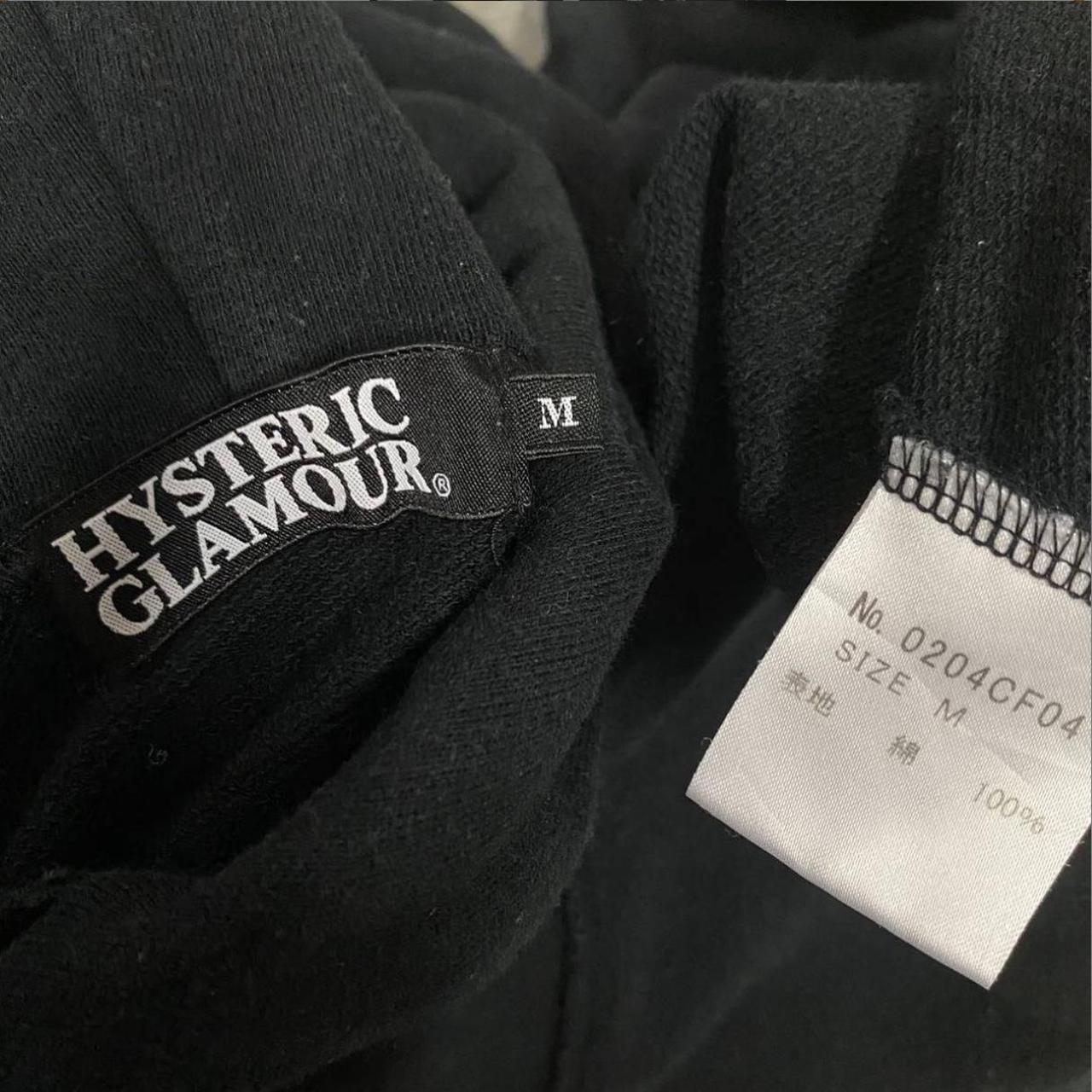 00s Vintage Hysteric glamour skullberry hoodie size... - Depop