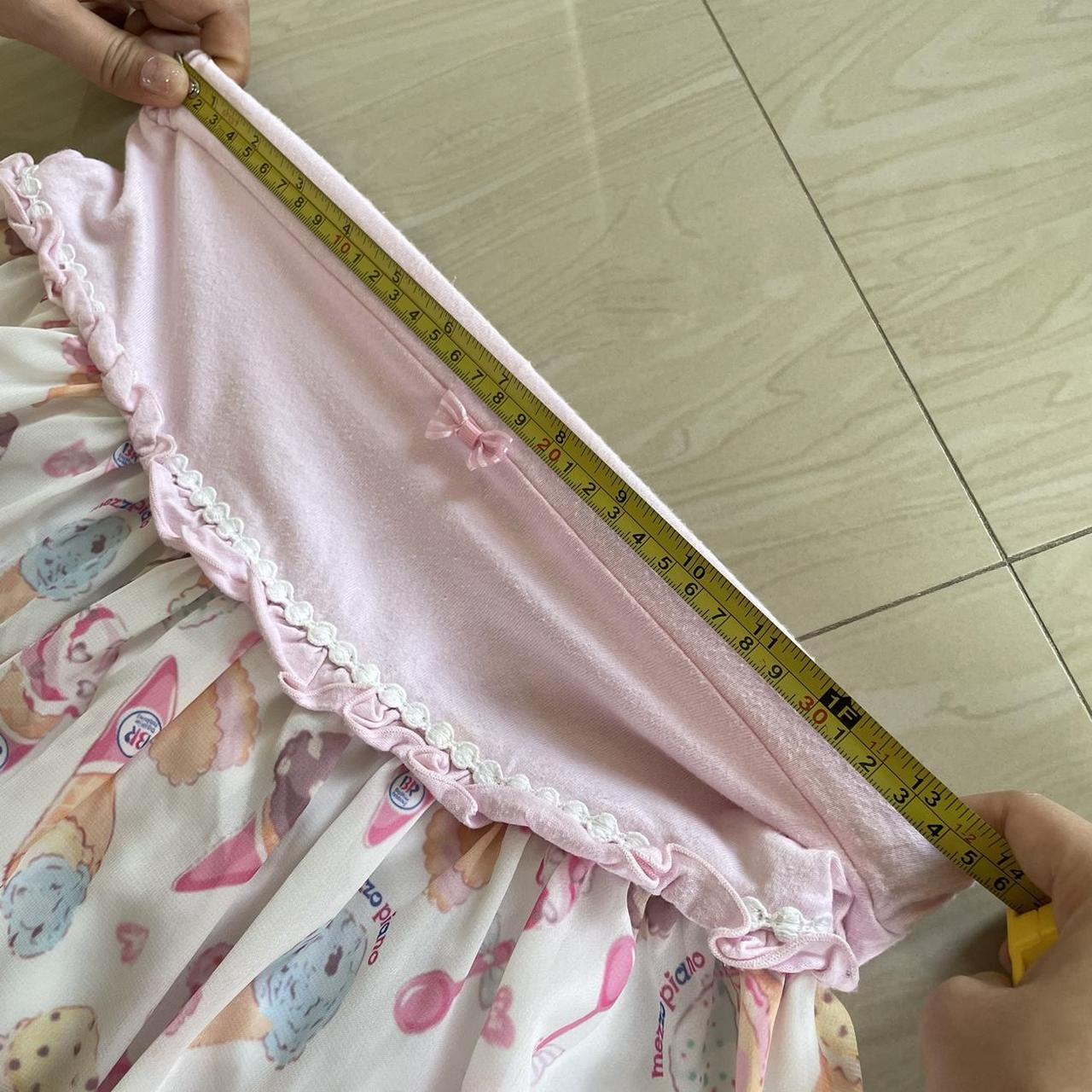 Mezzo piano ice cream pink skirt🍦 🍰japanese Size... - Depop Mezzo piano ice cream pink skirt🍦 🍰japanese Size... - Depop