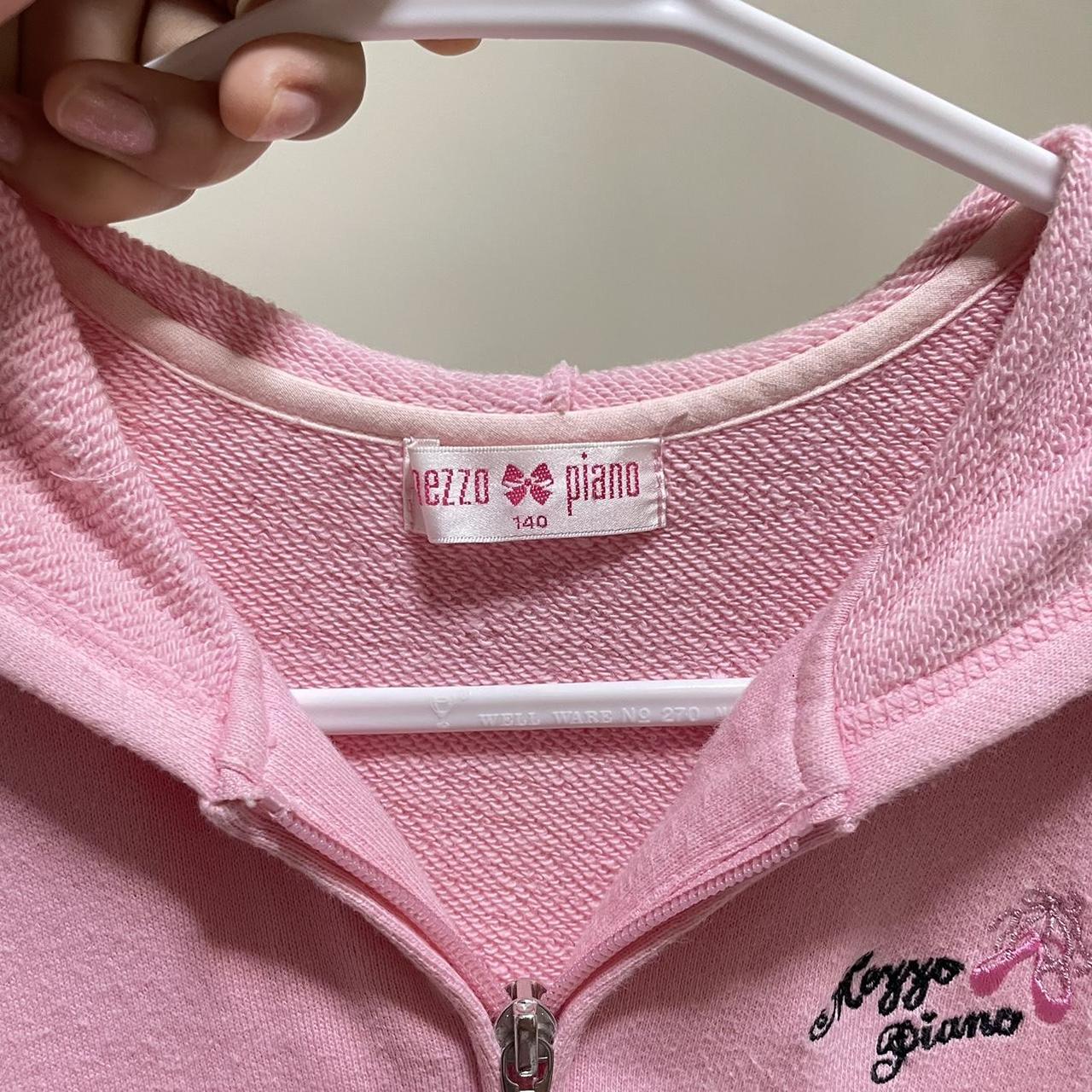 Mezzo piano jacket hoodie pink dress 🍰japanese Size... - Depop