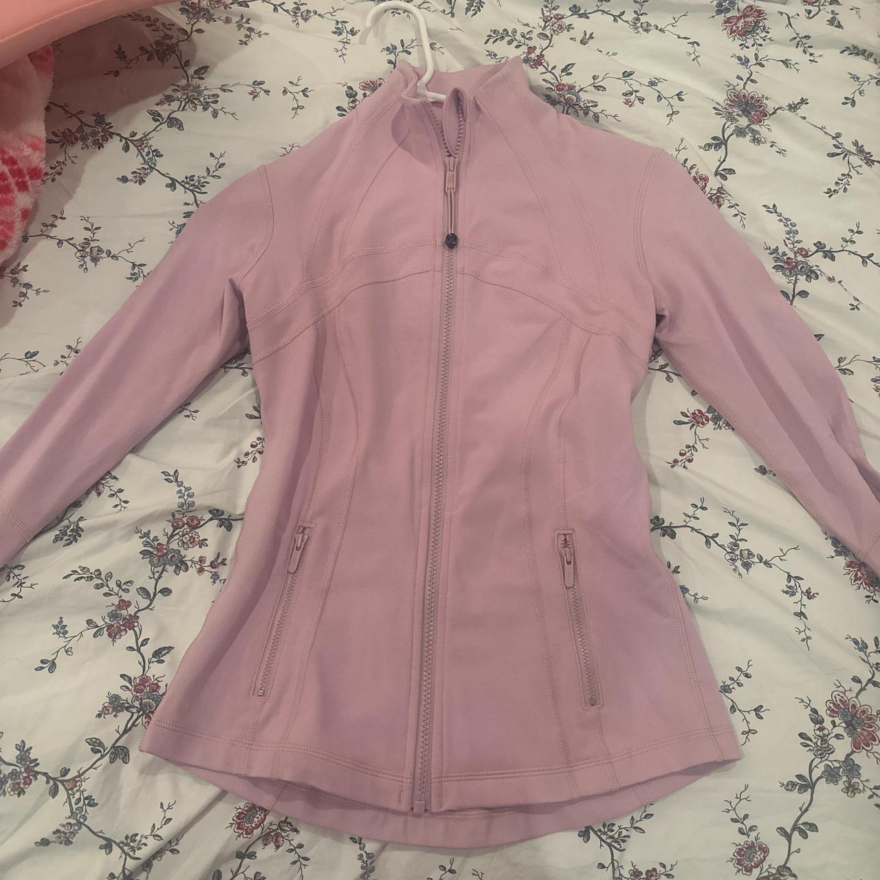 Lululemon women’s pink define align jacket, size 4,... - Depop