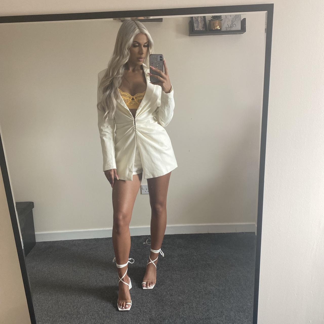 Ivory Oh Polly Blazers (size 8) and Shorts (size... | Depop