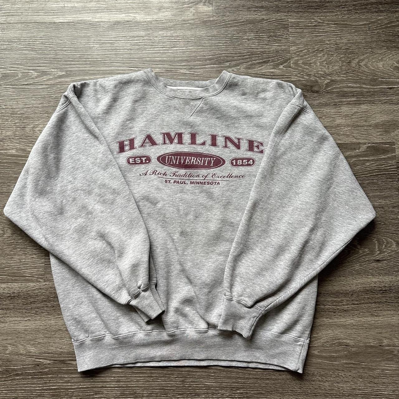 vintage hamline university crewneck #vintage - Depop