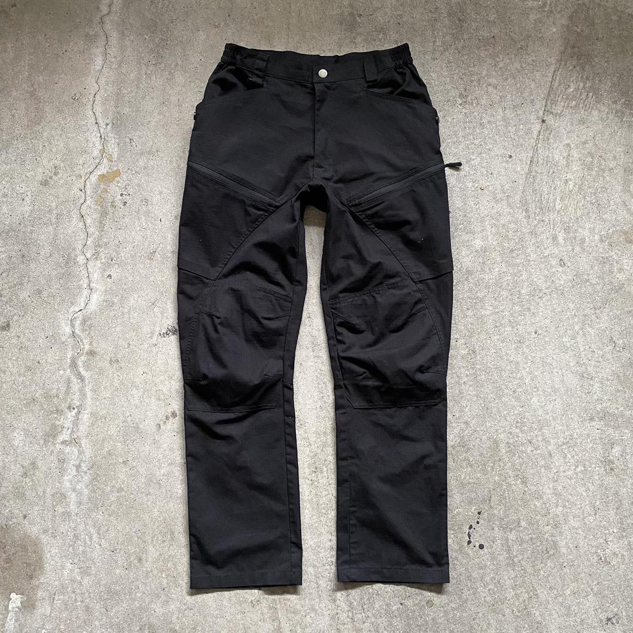 2000s Cotton Structured Slim Fit Tactical Biker ... - Depop