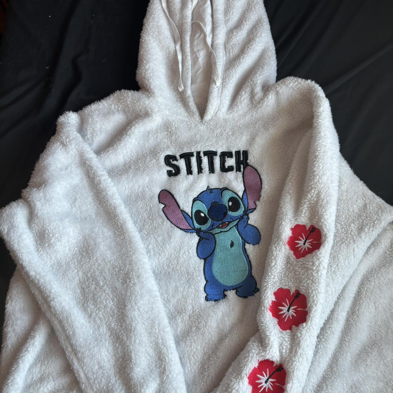 Disney Lilo and stitch fleece Nice embroidery super... - Depop