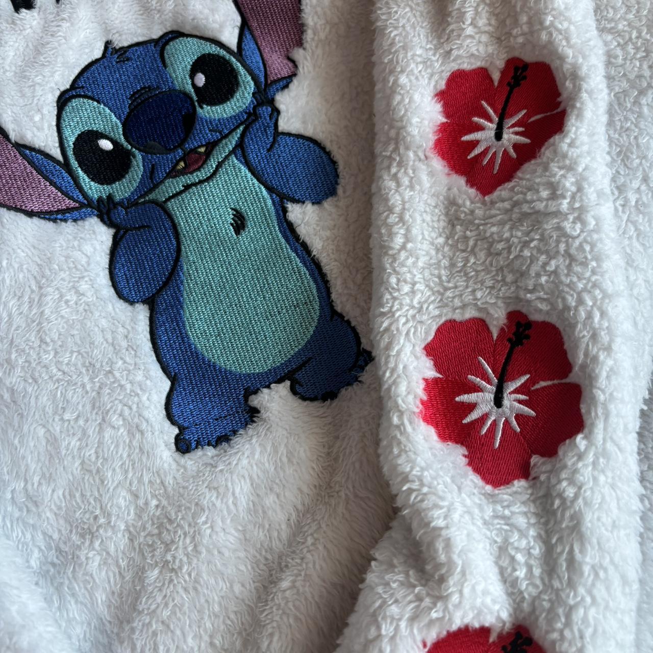 Disney Lilo and stitch fleece Nice embroidery super... - Depop