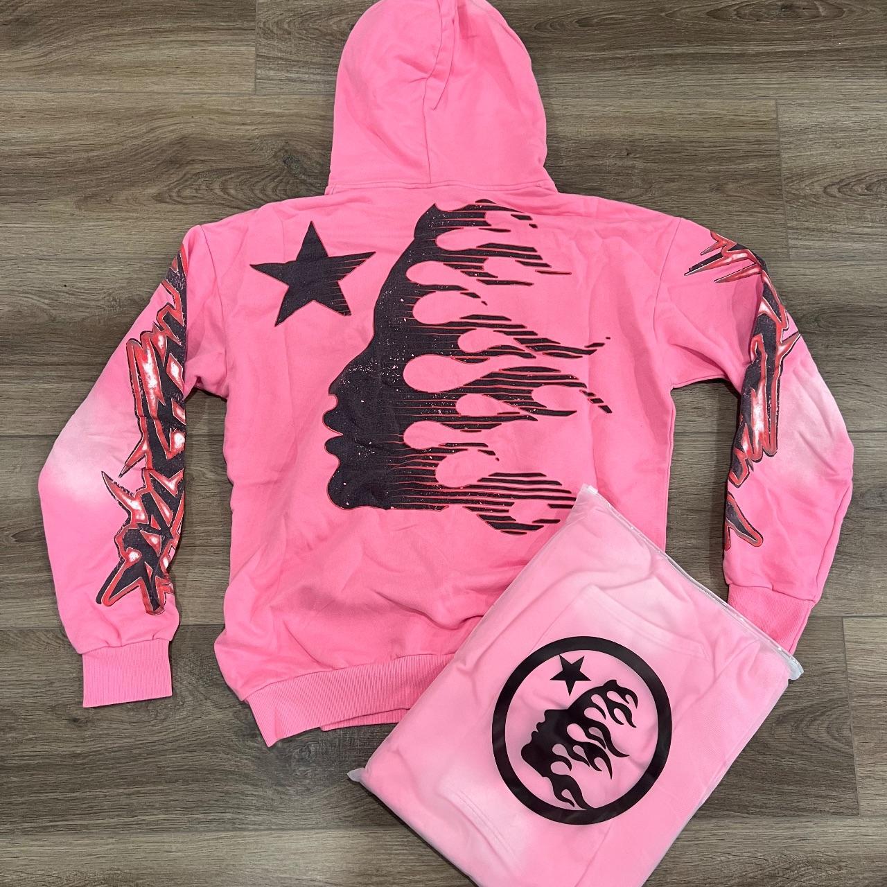 Pink Hellstar Hoodie Brand new w/ tags and bag... | Depop