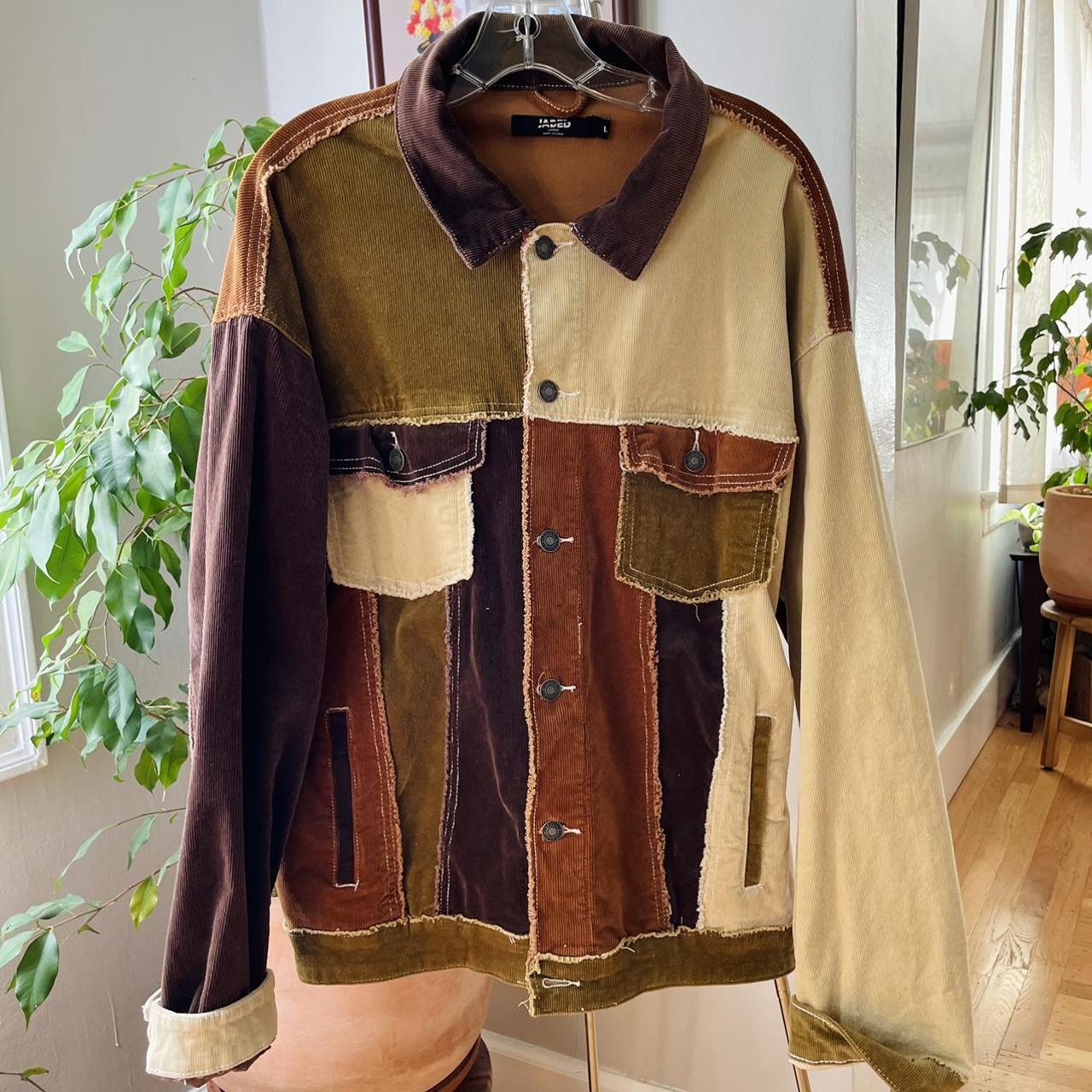 JADED LONDON patchwork jacket, great condition.... - Depop