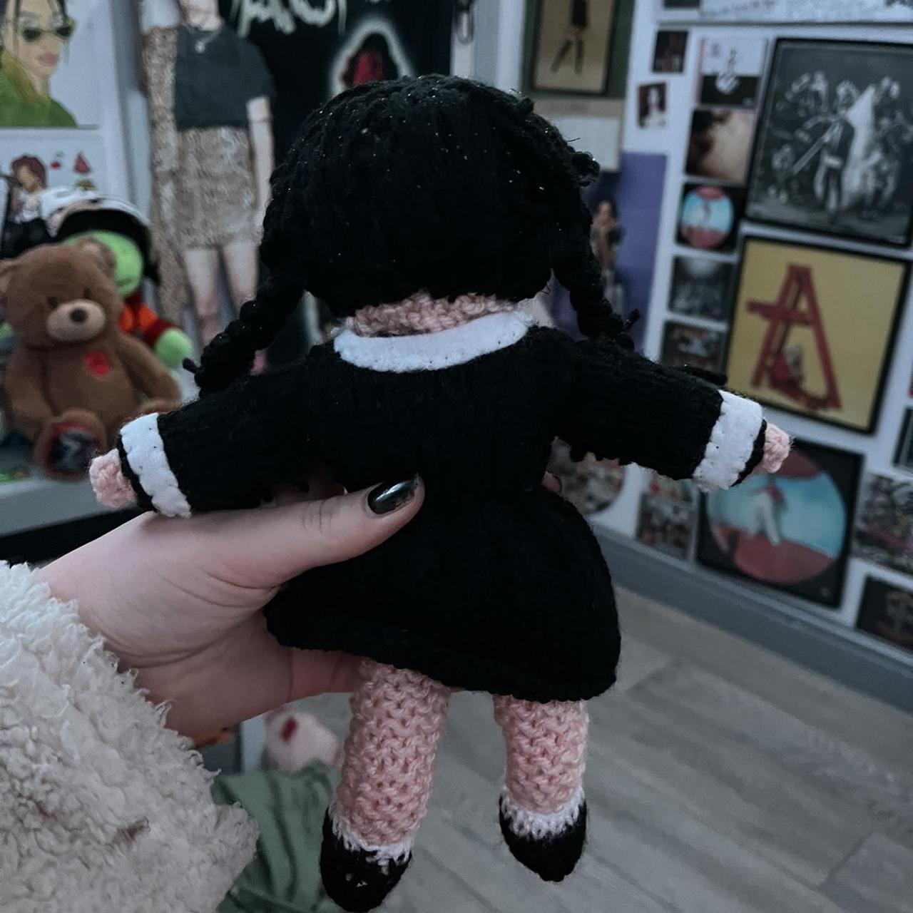 Wednesday Addams inspired plush! Inspired from the... - Depop