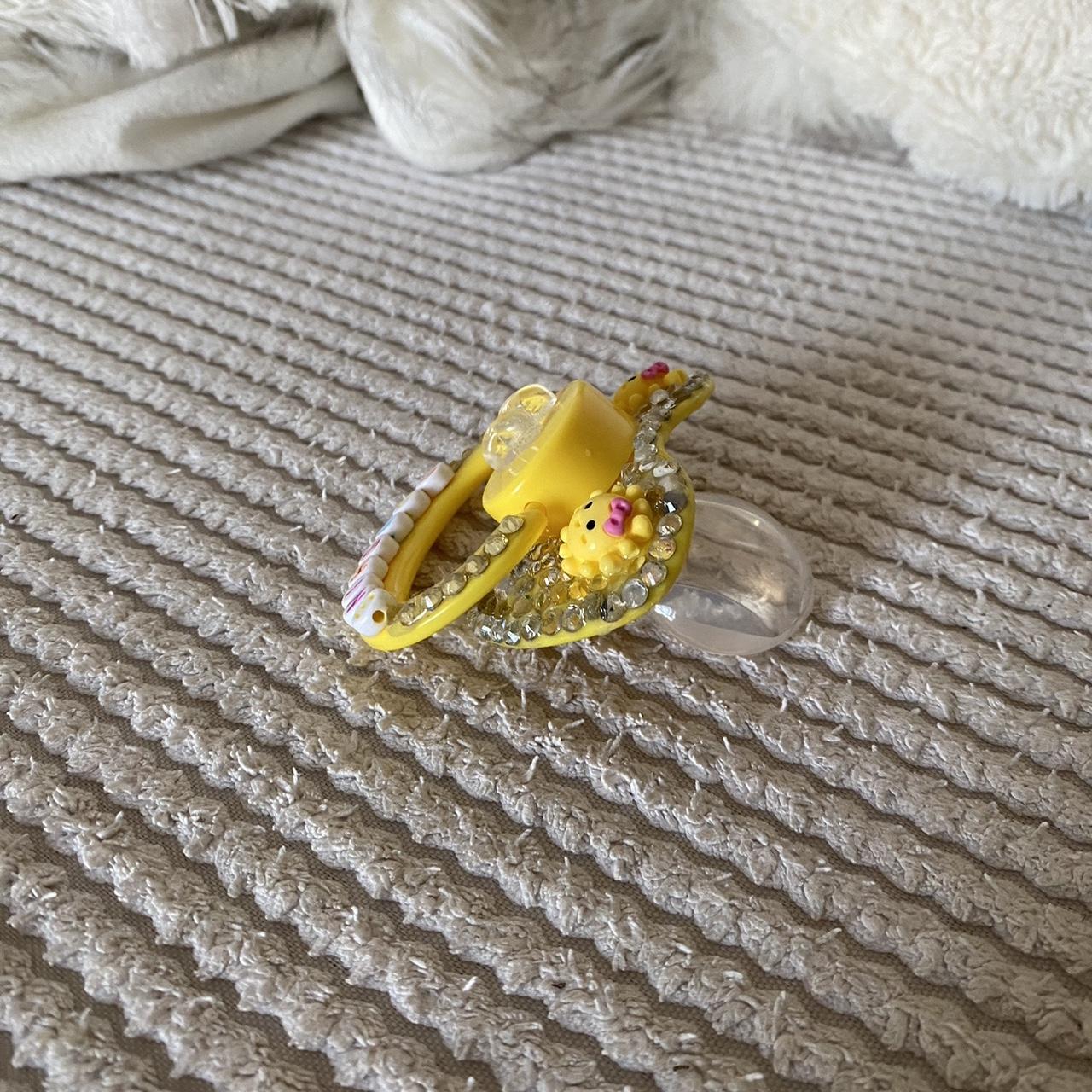 Happy sunshine deco paci #decopaci #abdl #mdlg... - Depop