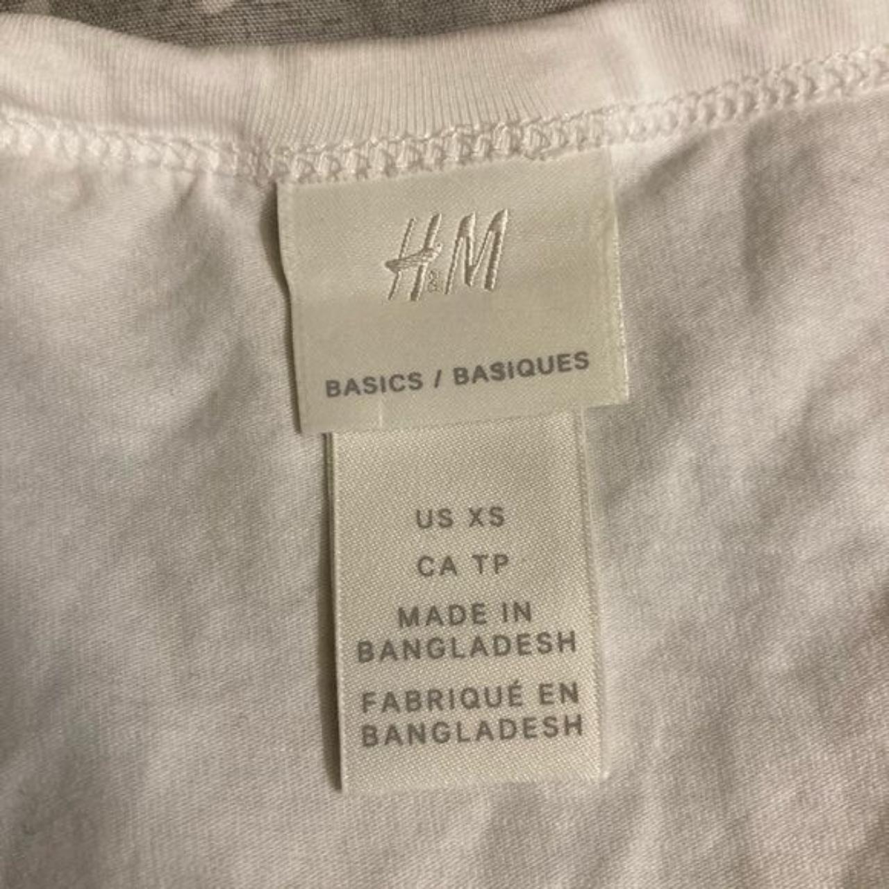 H&M basic tank in size XS H&M basic tank in size XS - Depop