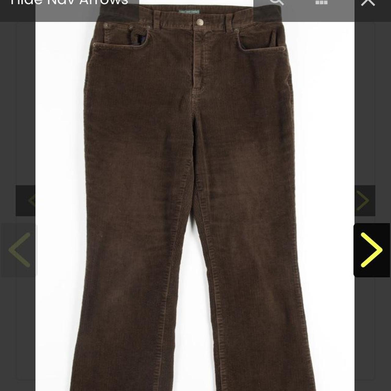 Vintage Ralph Lauren Brown Corduroy Jeans These... - Depop