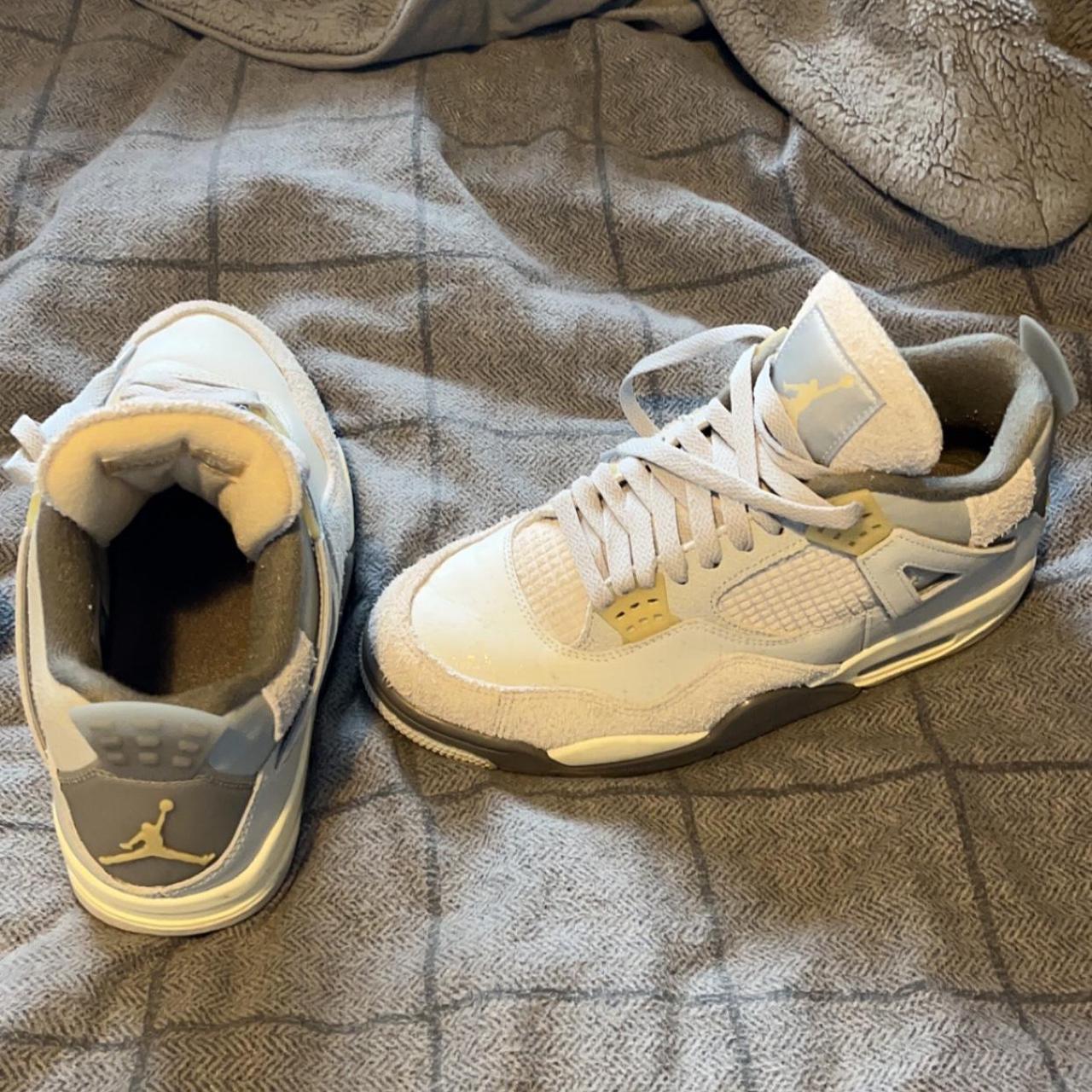 jordan 4 craft size 7.5 comes with box worn a few... - Depop