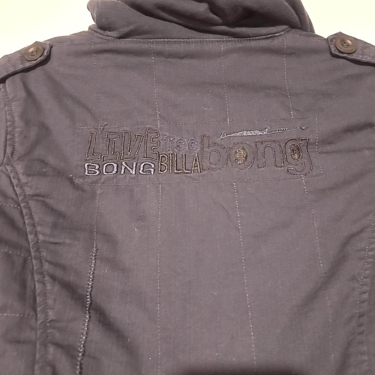 Women’s Billabong Y2K 90’s Blue Full Zip Hooded... | Depop