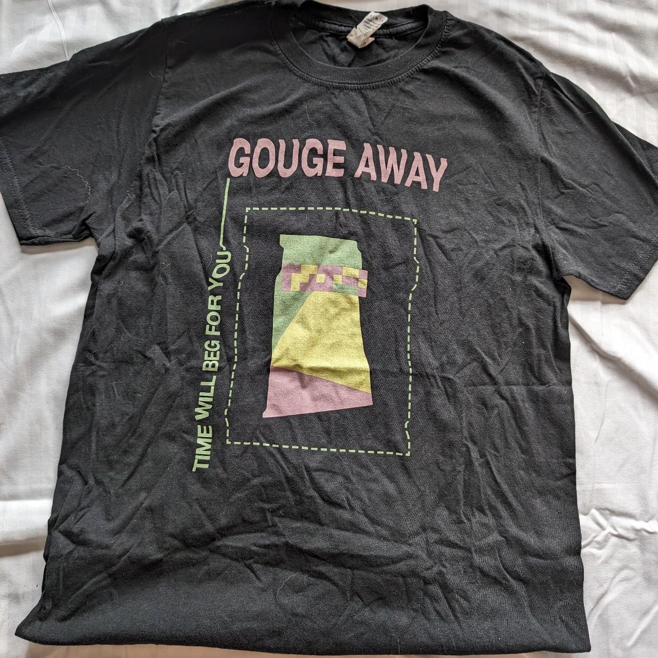 Gouge Away band tee. Size M - Depop