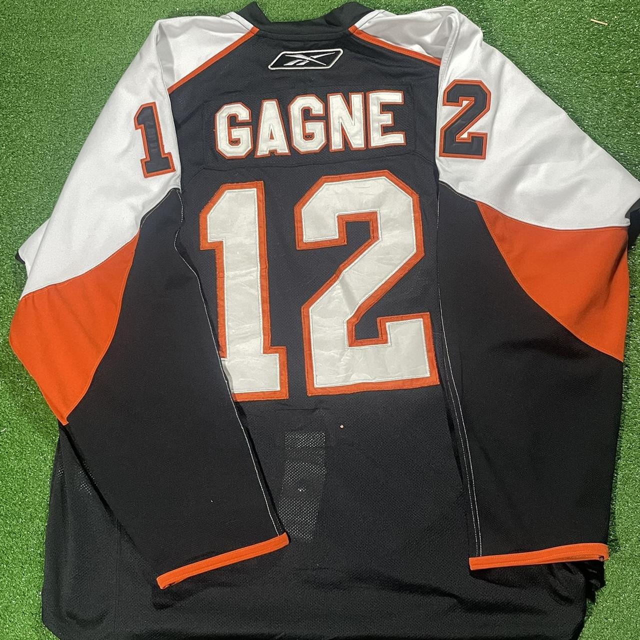 Philadelphia Flyers Simon Gagne # 12 Hockey 🏒 Reebok... | Depop