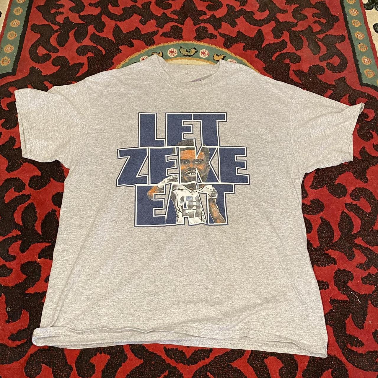Cowboys “Let Zeke Eat” shirt Size L #football... - Depop