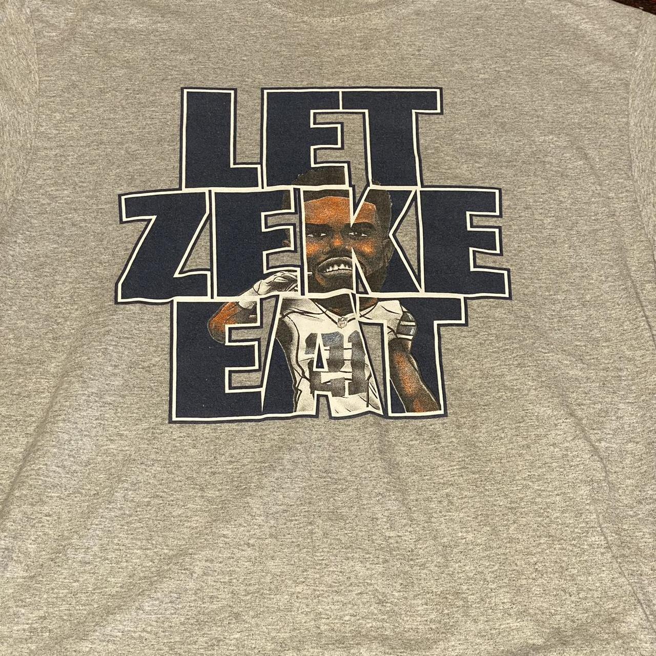 Cowboys “Let Zeke Eat” shirt Size L #football... - Depop