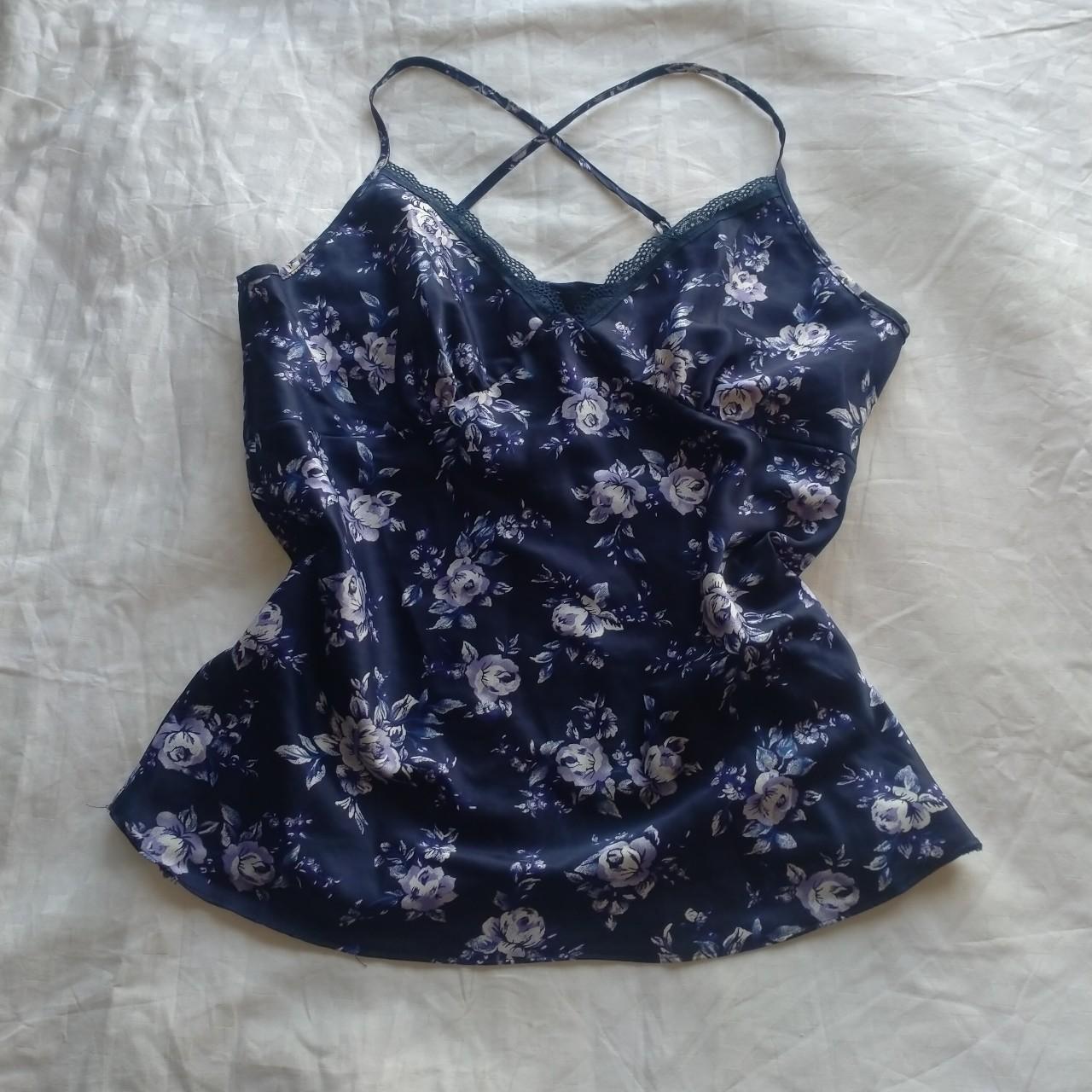 bendon lingerie graphic blue Cami size 10 super... - Depop