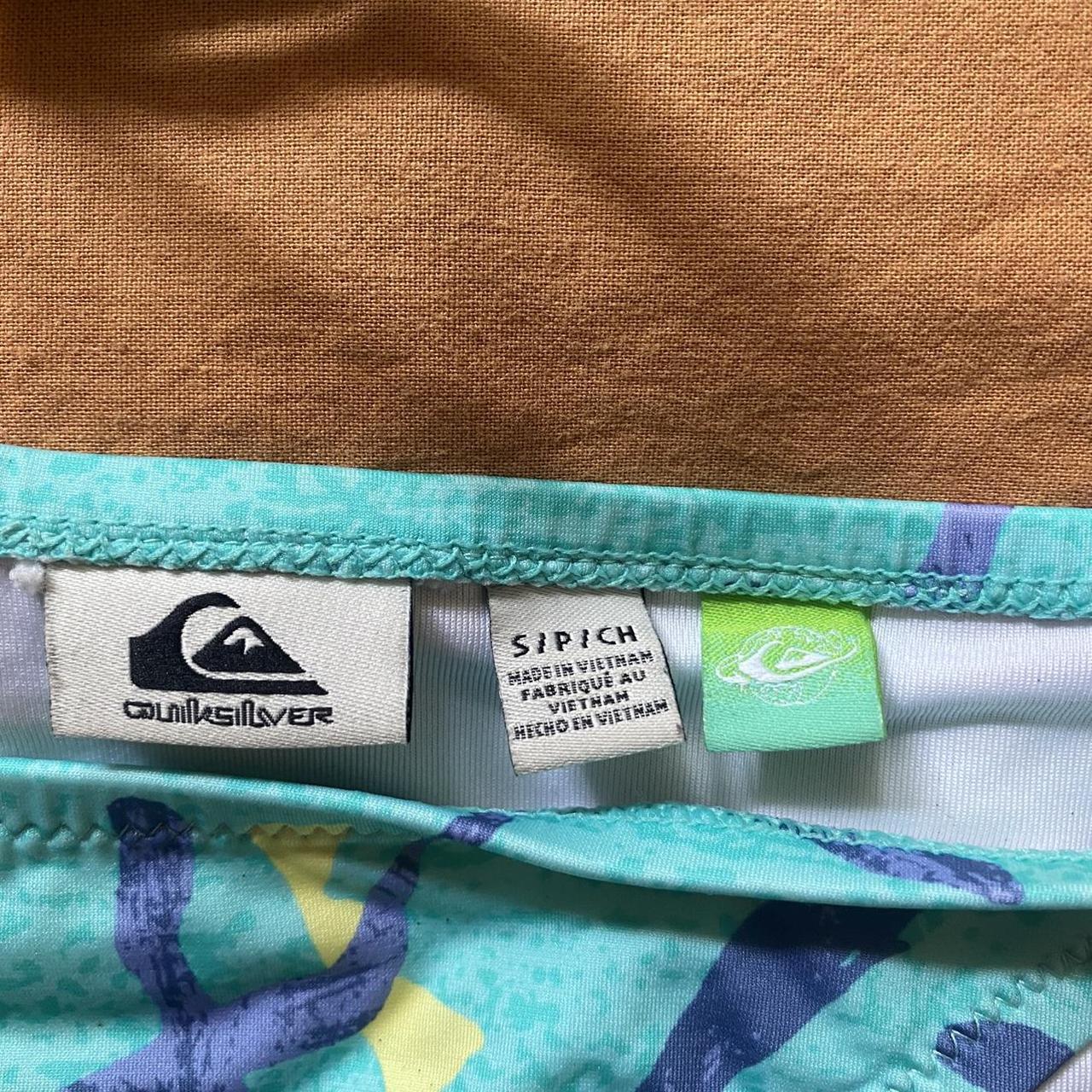 quicksilver womens bikini - size small only worn a... - Depop