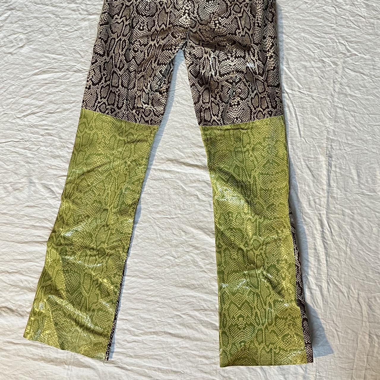 Authentic 00s Full Python Two Piece Suit By St.... - Depop