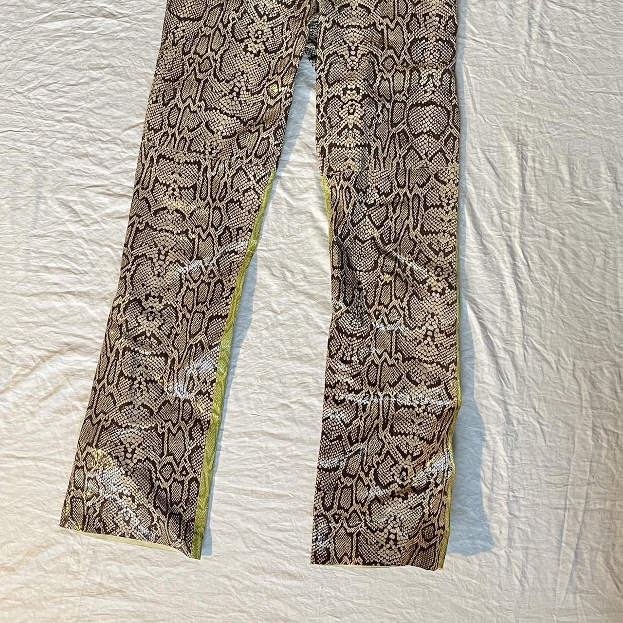 Authentic 00s Full Python Two Piece Suit By St.... - Depop