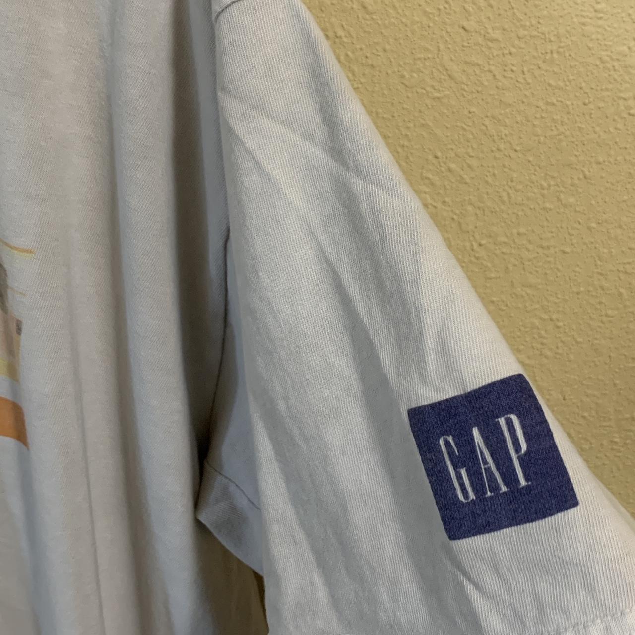 Y2K Vintage Gap san francisco youth arts 2000 tee.... - Depop
