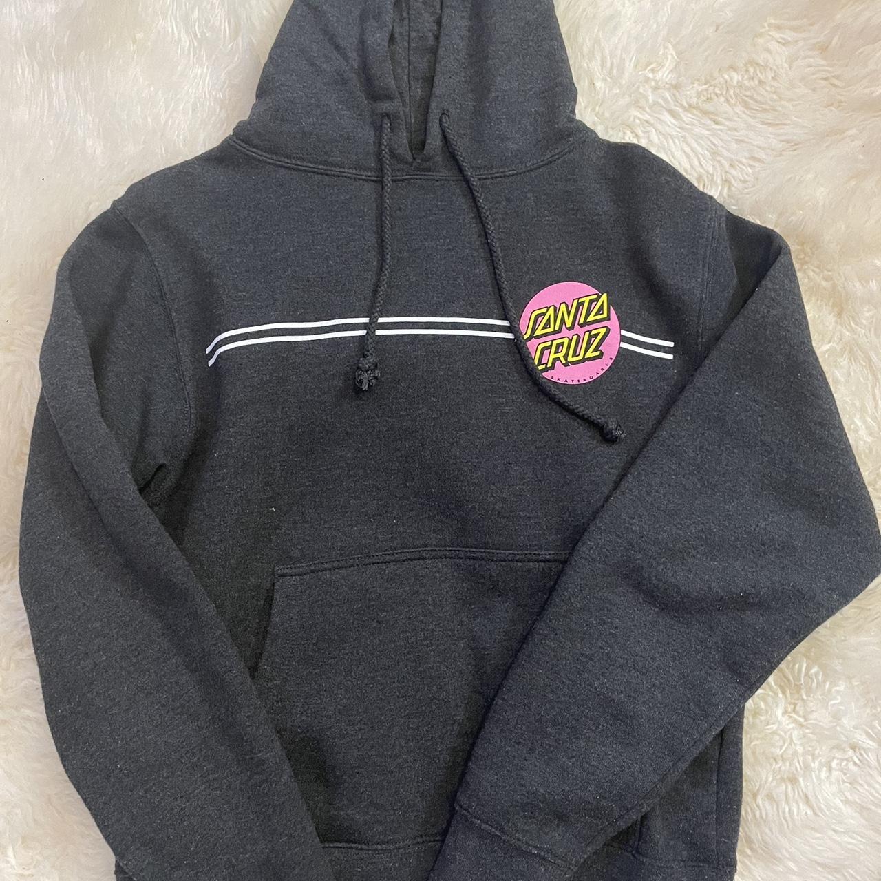 Santa Cruz graphic hoodie, super soft, material is... - Depop