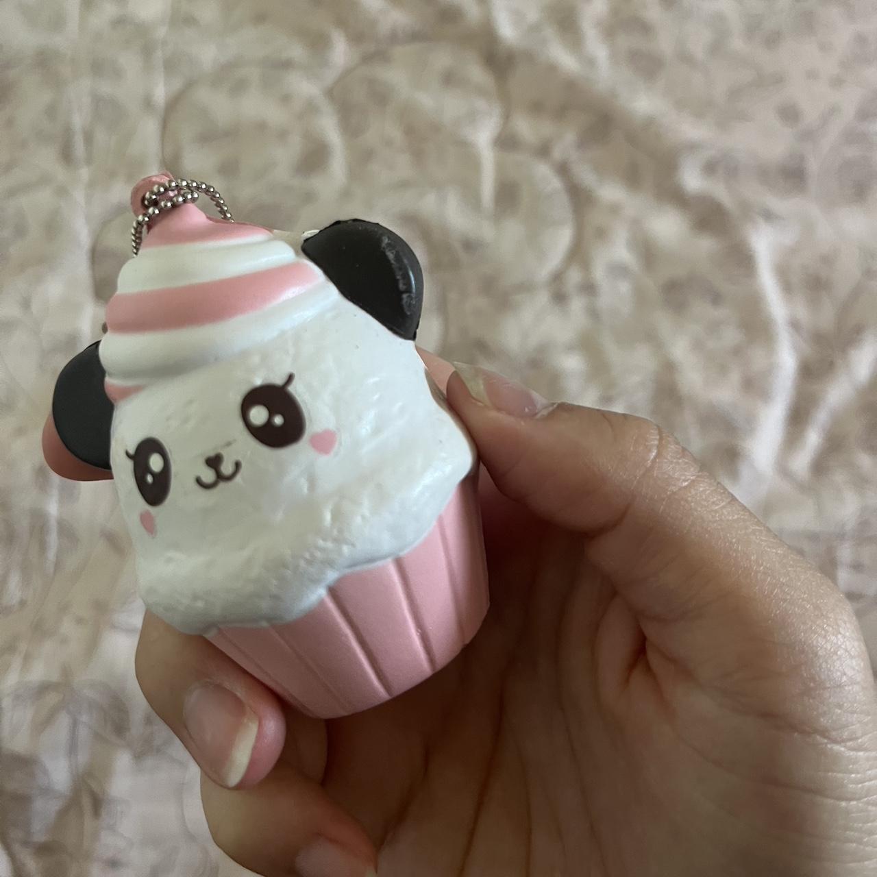 - honey syrup panda cupcake squishy - tag has water... | Depop
