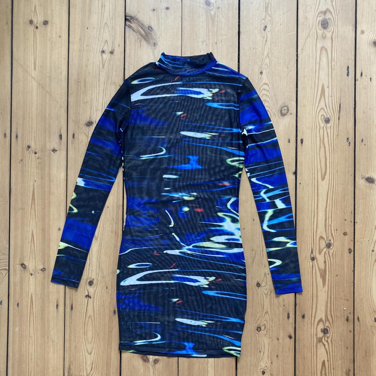 Beautiful cosmic mesh dress handmade by a small... - Depop