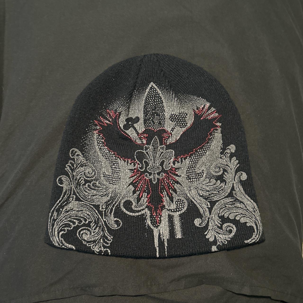 Affliction Men's Black Hat | Depop