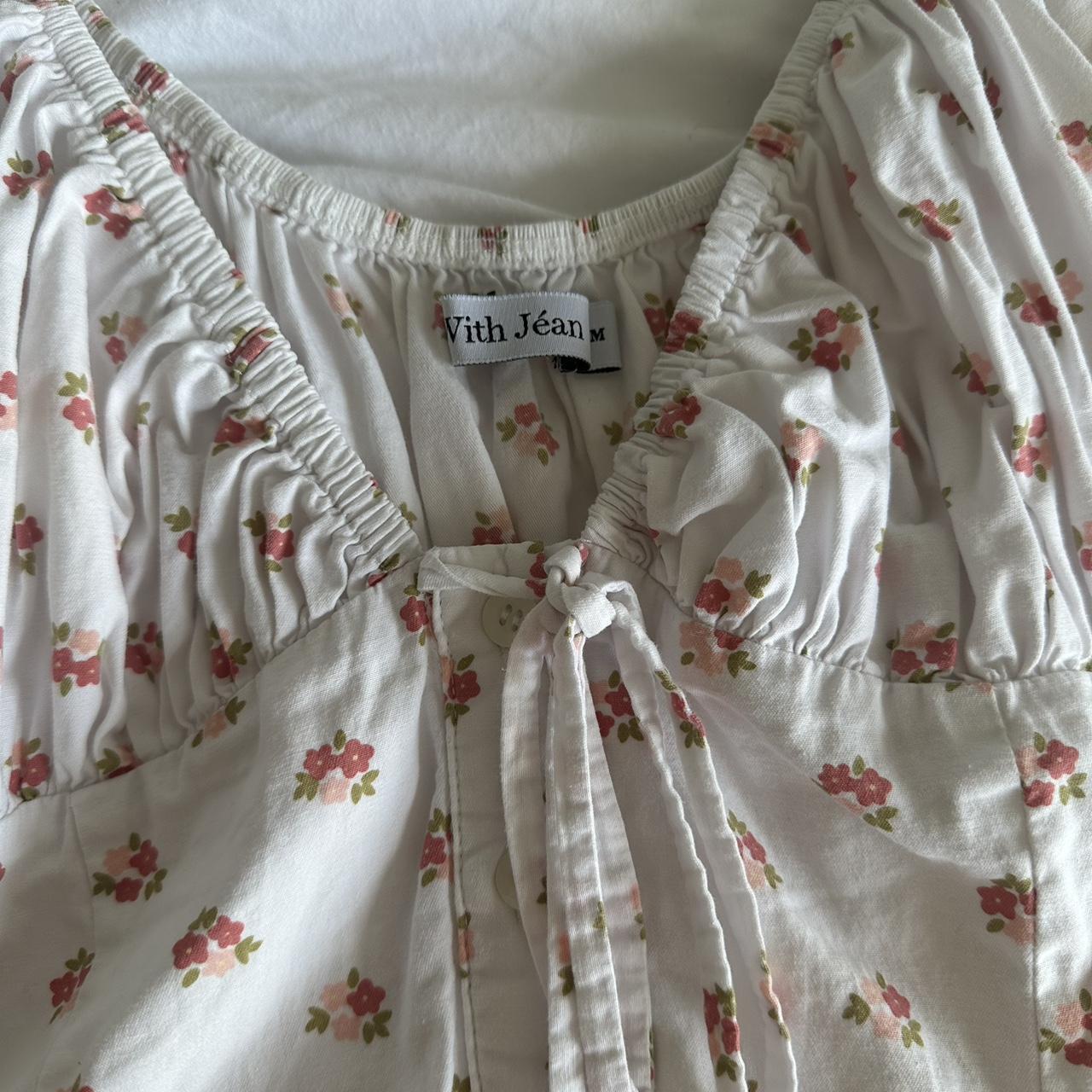 With Jean Audrey dress size M the Pinterest viral... - Depop