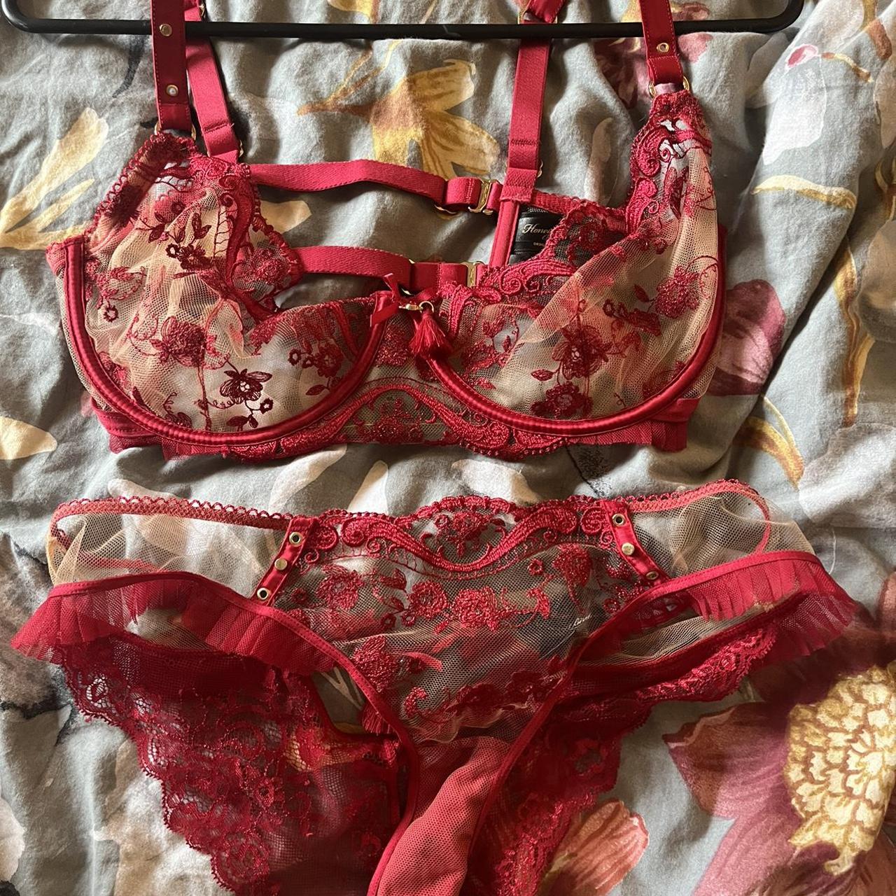 Beautiful frida bra (10f) from Honey Birdette, no... - Depop