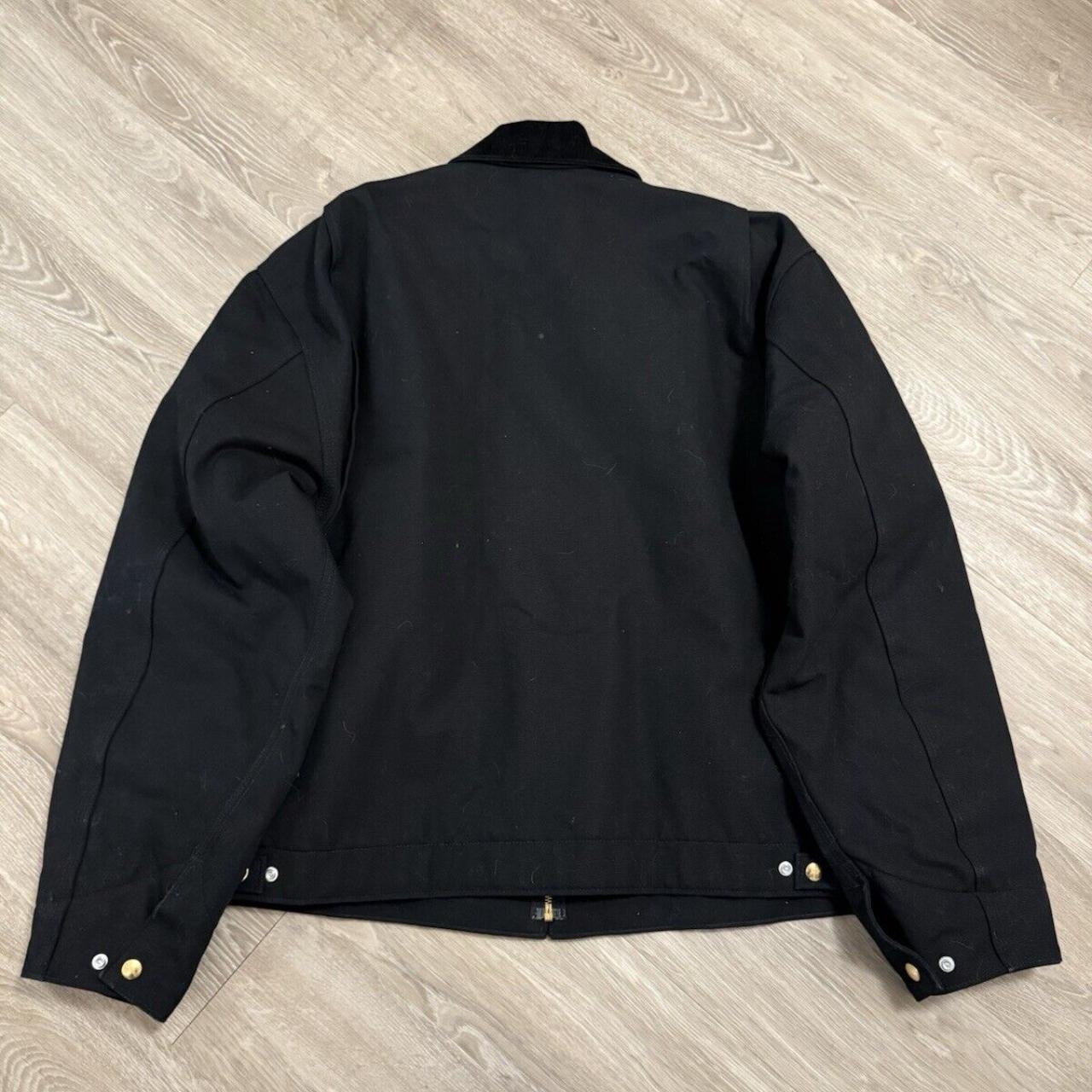 Vintage Carhartt J001 Black Duck Detroit Jacket – XL... | Depop