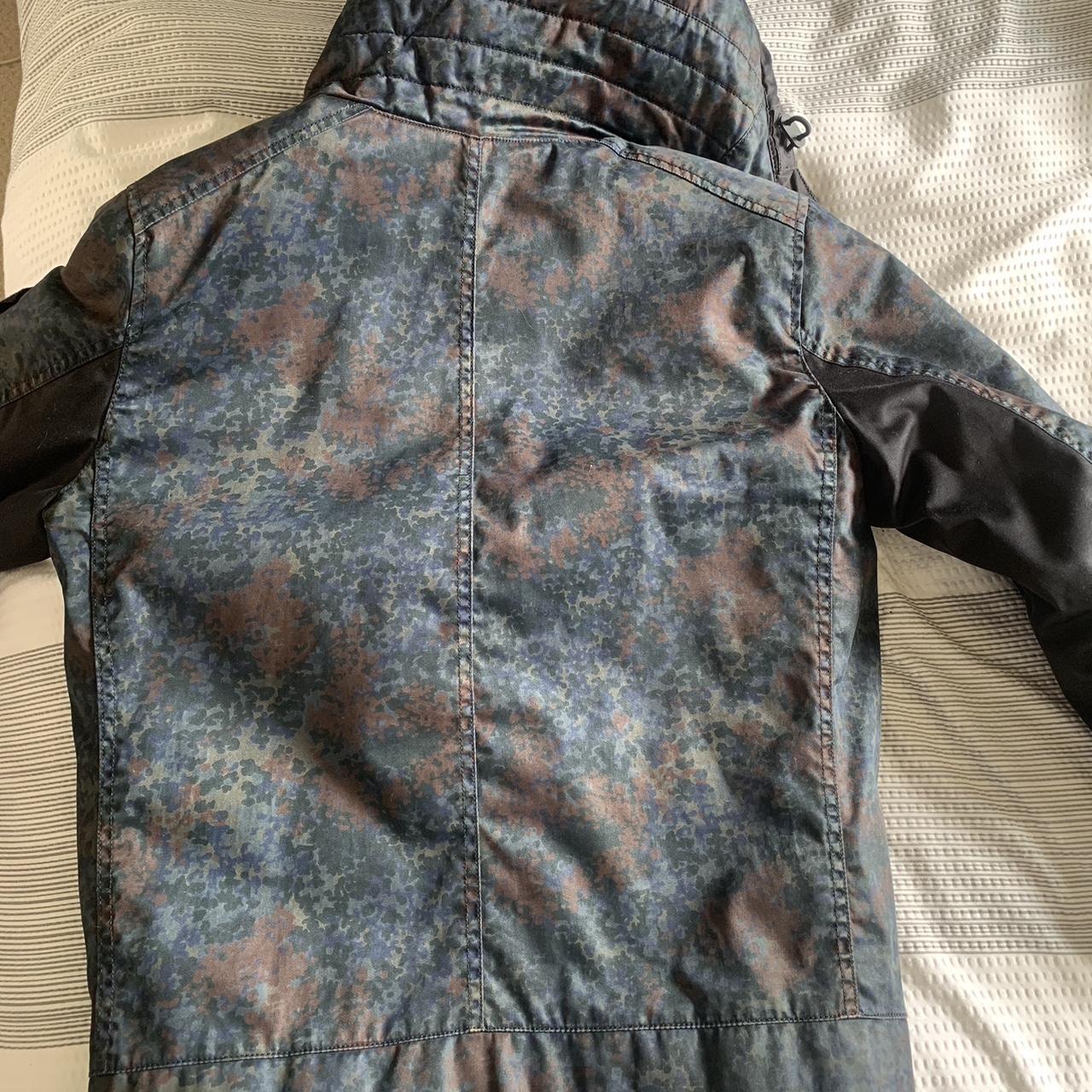 Stone Island Raso Gommato coat. Label is size M but... - Depop