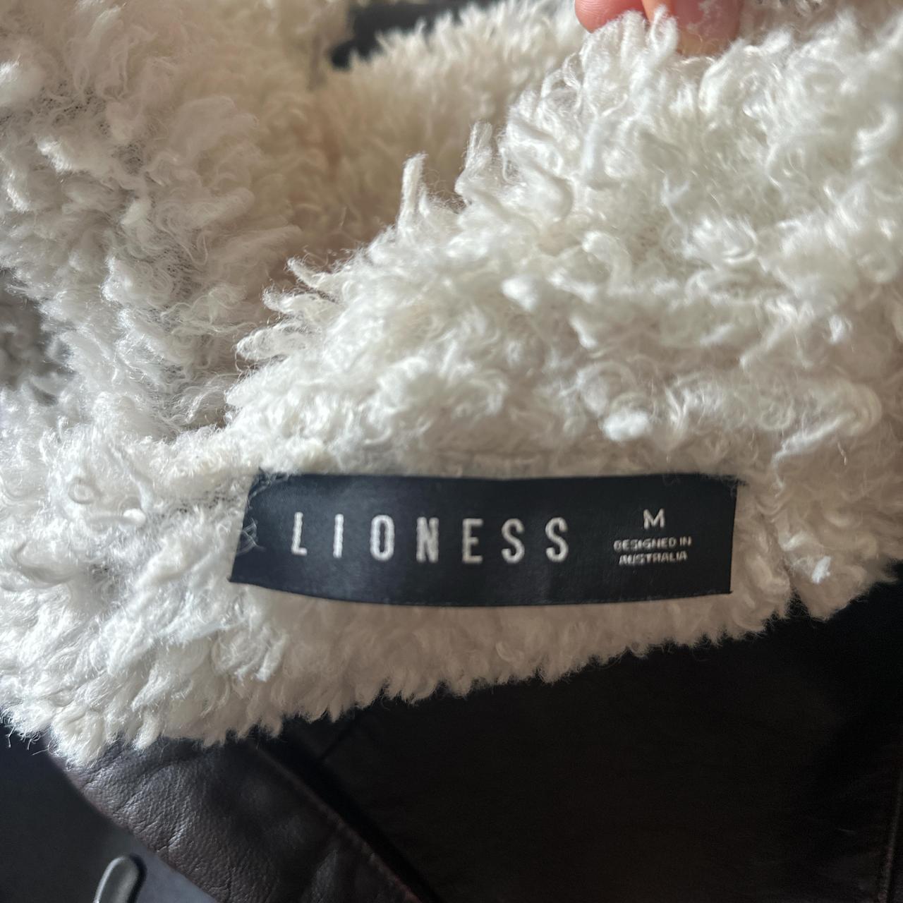 Lioness faux leather jacket! Love this jacket just... - Depop