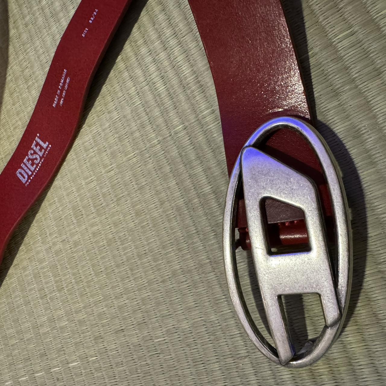 SOLD OUT red diesel belt in basically new condition,... - Depop