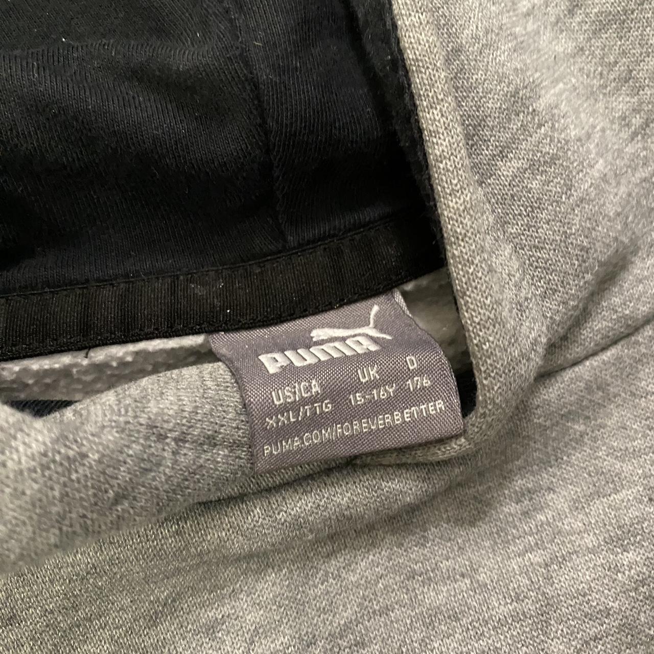 Grey Puma Tracksuit ! Will sell hoodie or joggers... - Depop