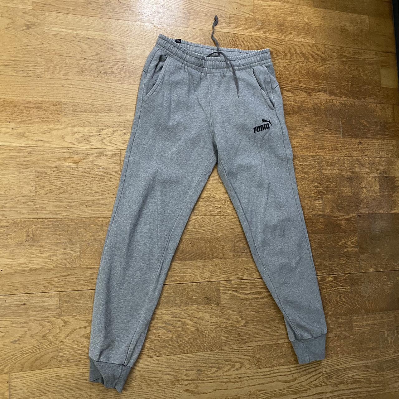 Grey Puma Tracksuit ! Will sell hoodie or joggers... - Depop