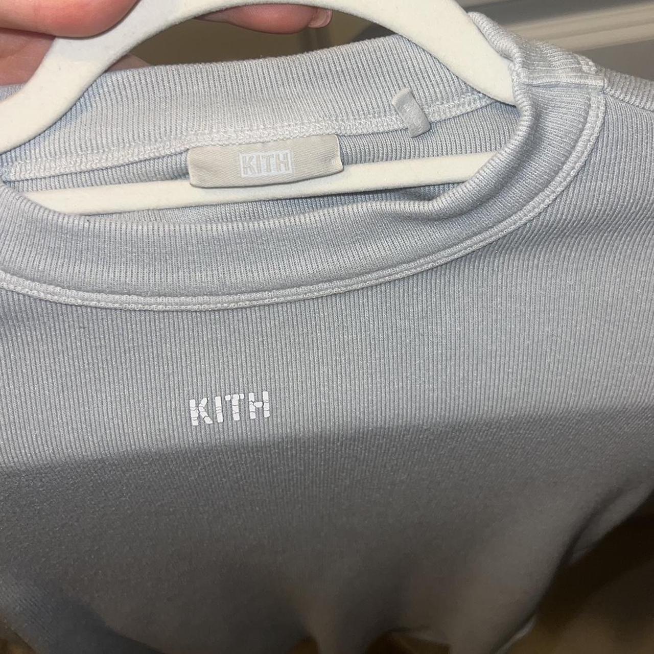 Light blue Kith women’s T-shirt #kith #shirt #blueshirt - Depop