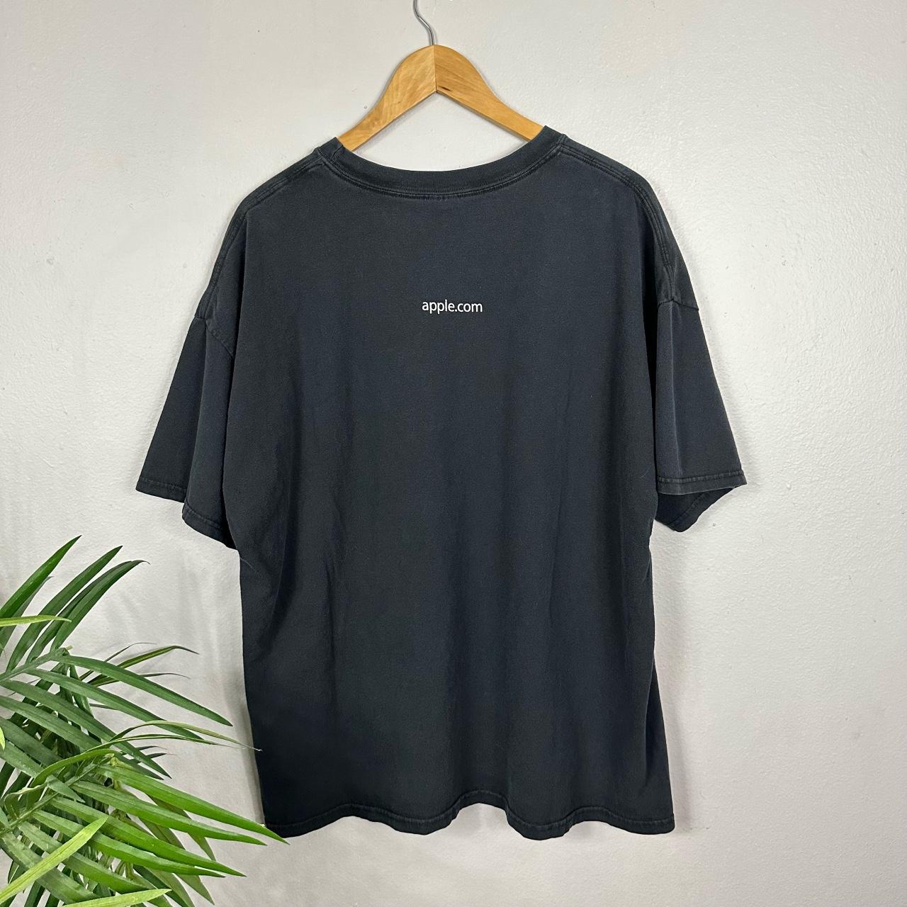 Vintage Apple Logo T-Shirt Size: XXL (fits like... - Depop