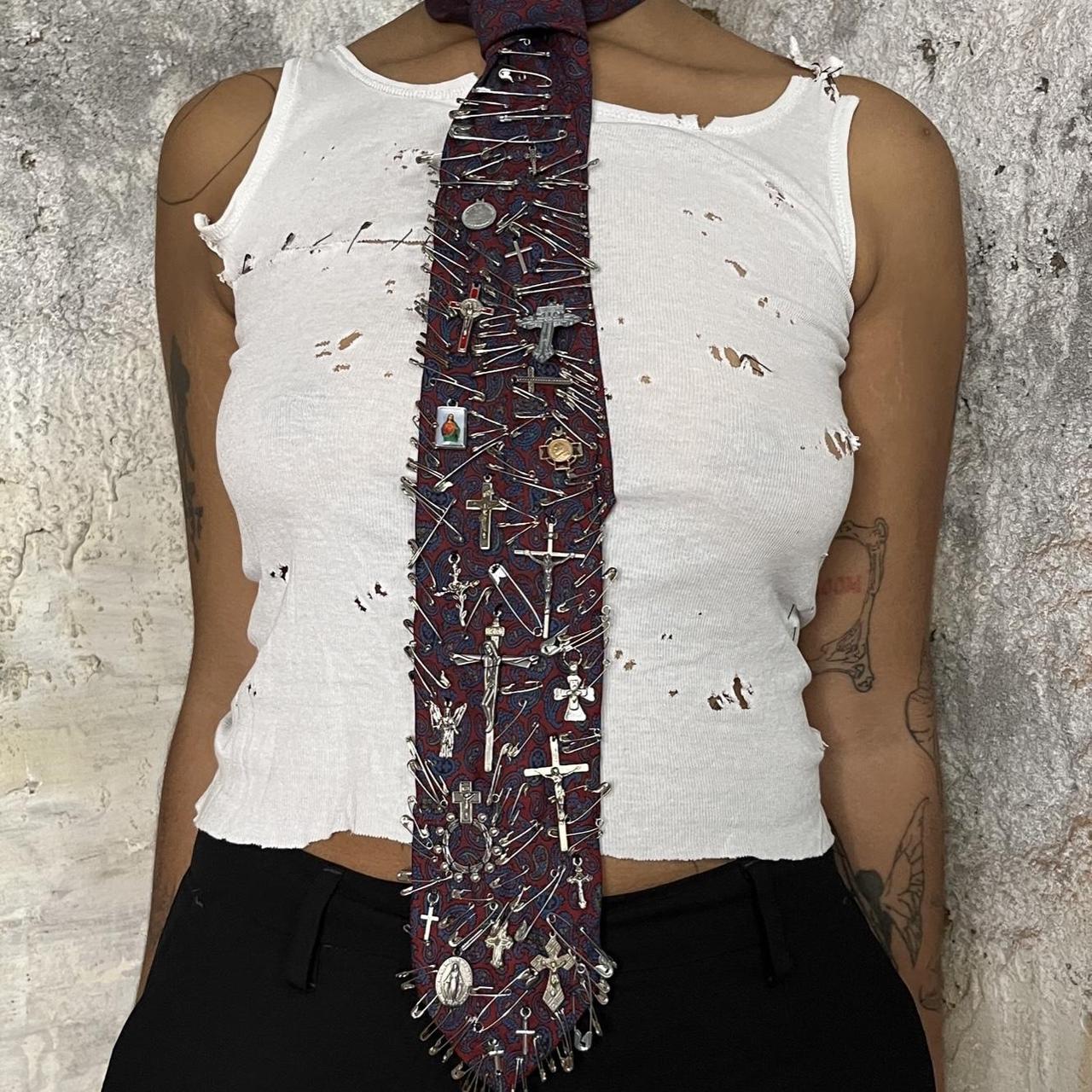 Aka crow tie Crow ties are adorned with unique... | Depop