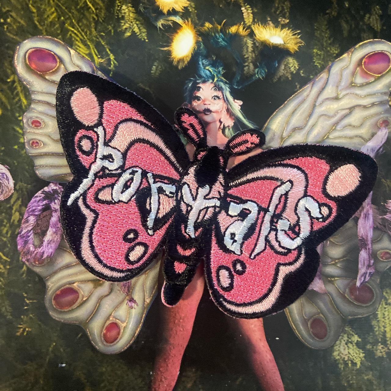 RARE MELANIE MARTINEZ PORTALS IRON ON MOTH PATCH... - Depop