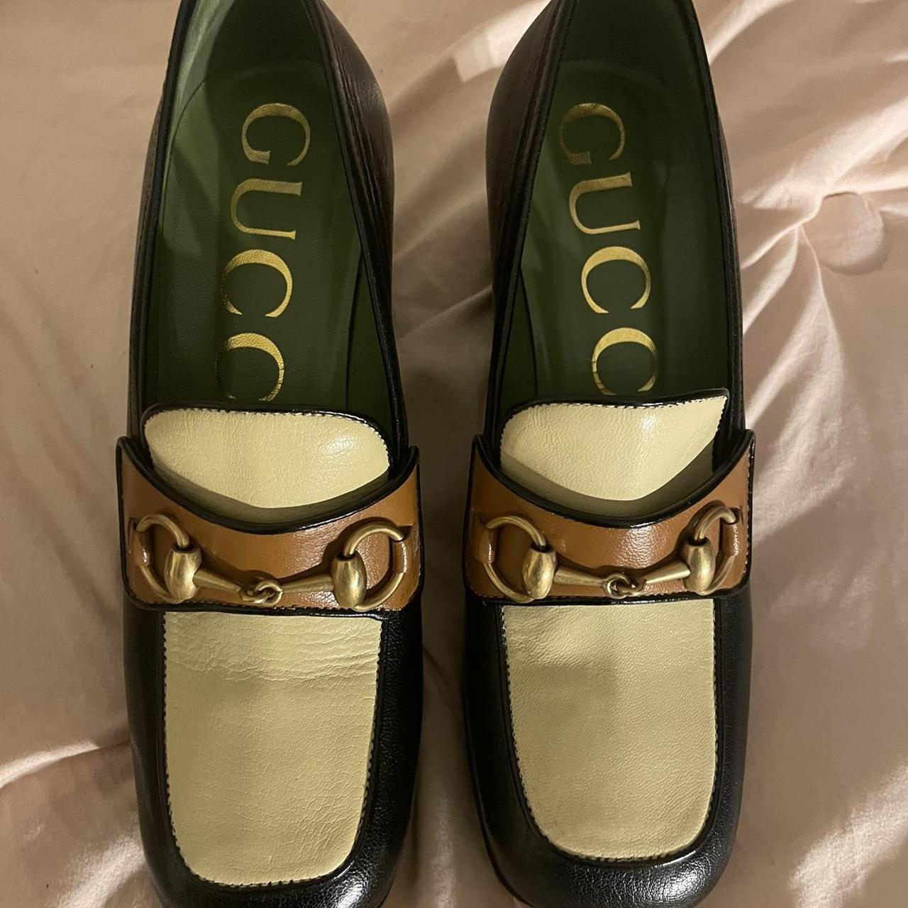 Authentic gucci platform loafers. Size 37. Mint... - Depop